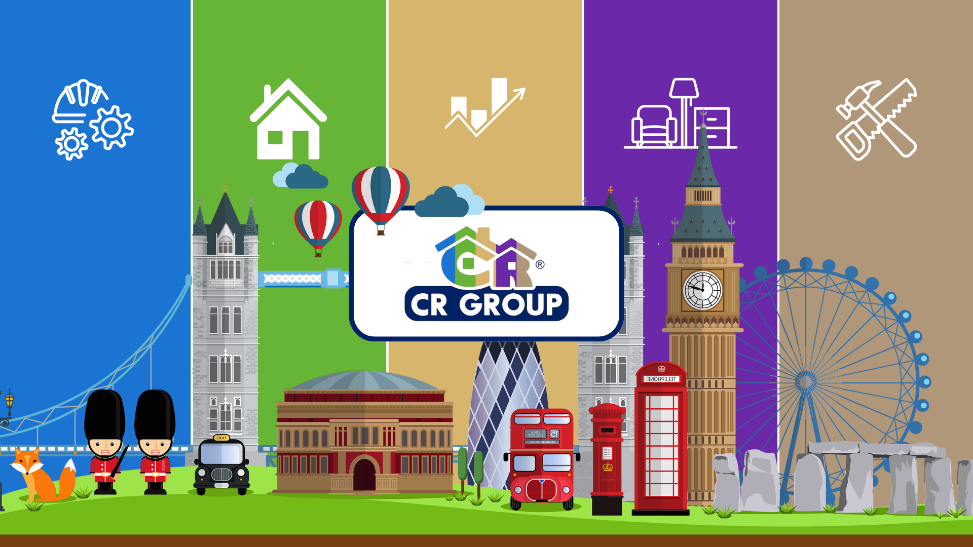 CR Group London – Discover CR Group London!